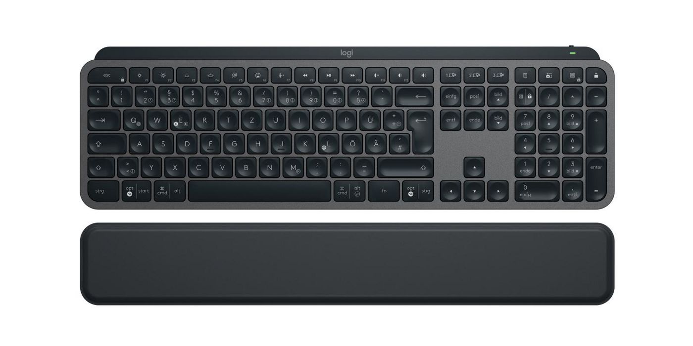 klaviatūra 920-011567 Logitech MX Keys S keyboard Office RF Wireless ...